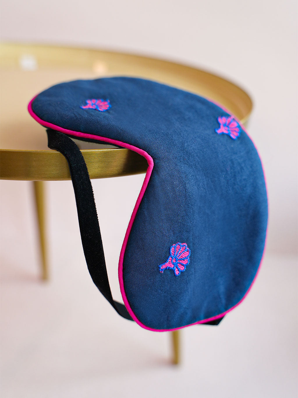 Sleep Mask Ginkgo on Navy- Nimo with Love SS24 – Nimo With Love